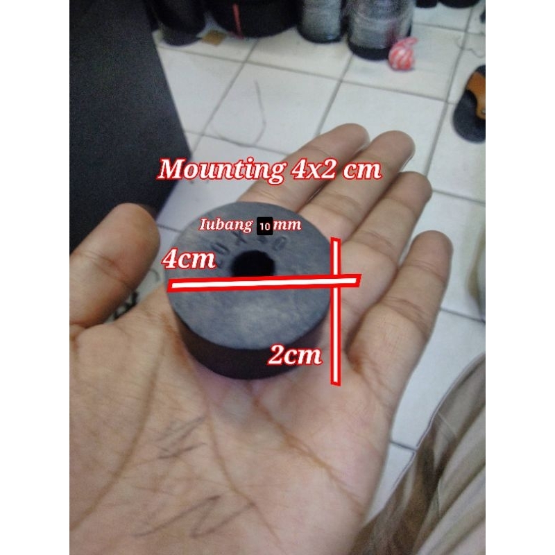 Jual Karet Mounting Ukuran 4x2 cm Murah Serbaguna | Shopee Indonesia