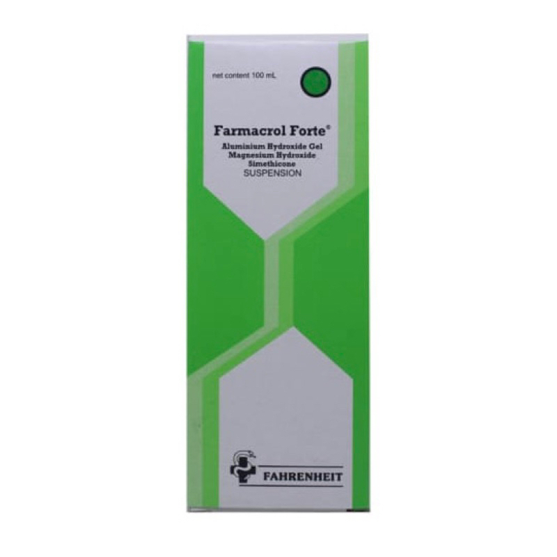 Jual Farmacrol forte sirup 100 ml ( obat maag asam lambung ) | Shopee ...