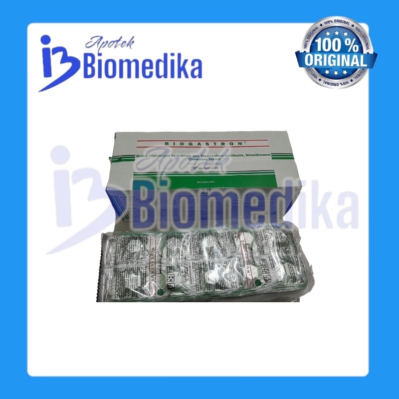 Jual BIOGASTRON TABLET PERBOK ISI 10 STRIP | Shopee Indonesia