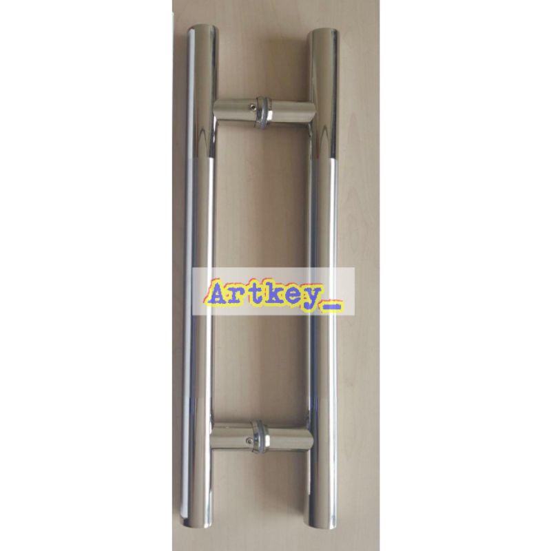 Jual HANDLE PINTU KAYU/KACA/ALUMUNIUM model H bulat as 30 cm x 45 cm ...