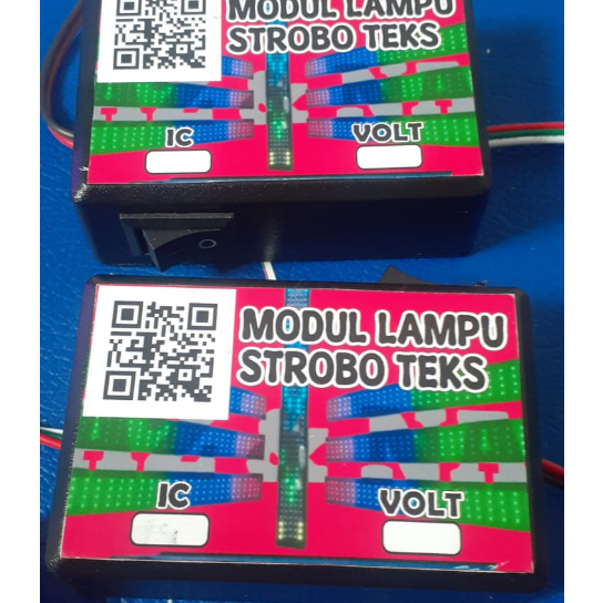 Jual Modul lampu strobo teks 7 baris ,Modul strobo teks truk, Modul ...