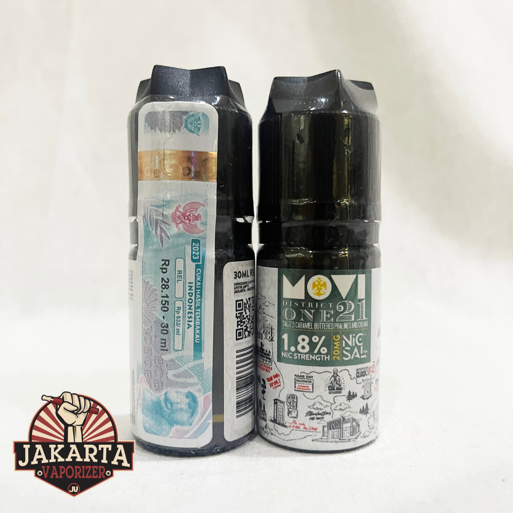 Jual [SALT] DISTRICT ONE 21 SALTNIC 30ML 20MG 30MG 50MG BY MOVI ...