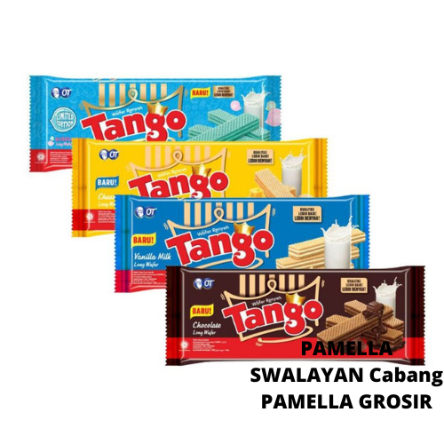Jual TANGO WAFER 130GR RASA VANILLA CHOCO JAVAMOCCA SNACK makanan ...