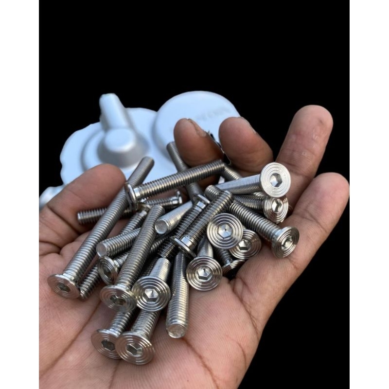 Jual BAUT L STENLIS MODEL SLIM BUAT MESIN BAK KANAN KIRI TIGER MP GL !!!!SATU SET KANAN KIRI ...