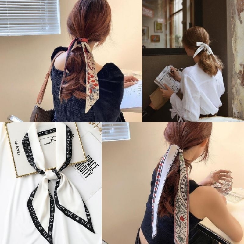 Jual France Mini Scarf Part 3 | Hairband Syal, Aksesoris Rambut Wanita ...