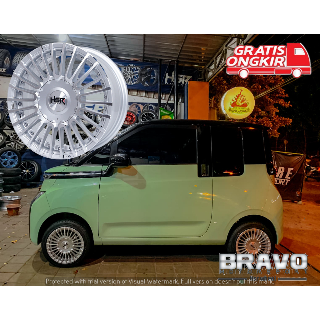 Jual VELG RACING RING 14 HSR AMARASI LEBAR 6+ BAN MOBIL WULING AIREV ...