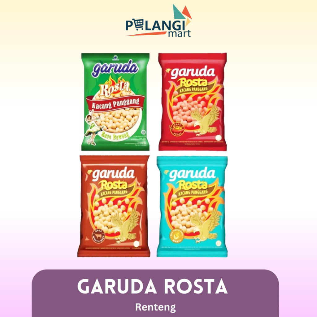 Jual GARUDA ROSTA KACANG PANGGANG ISI 10X11 GR | Shopee Indonesia