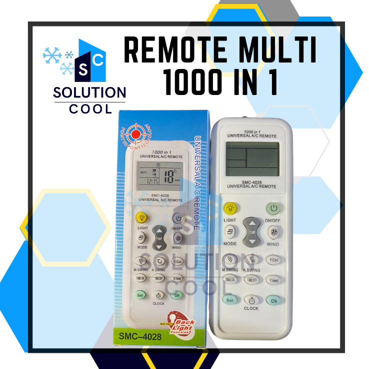 Jual Remote Ac Multi 1000 in 1 | Shopee Indonesia