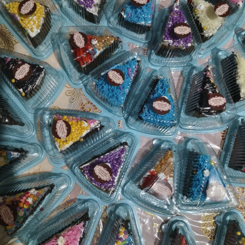Jual slice cake tart potong mini cake bolu potong bingkisan kue ...