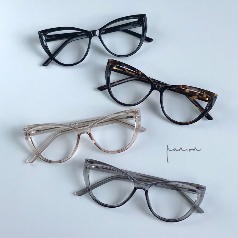 Jual Madeline • Frame Kacamata Cateye Wanita Cewek | Shopee Indonesia