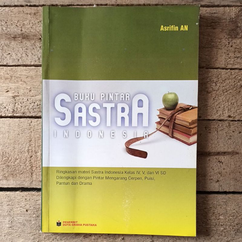 Jual Buku Pintar Sastra Indonesia Asrifin. Original | Shopee Indonesia