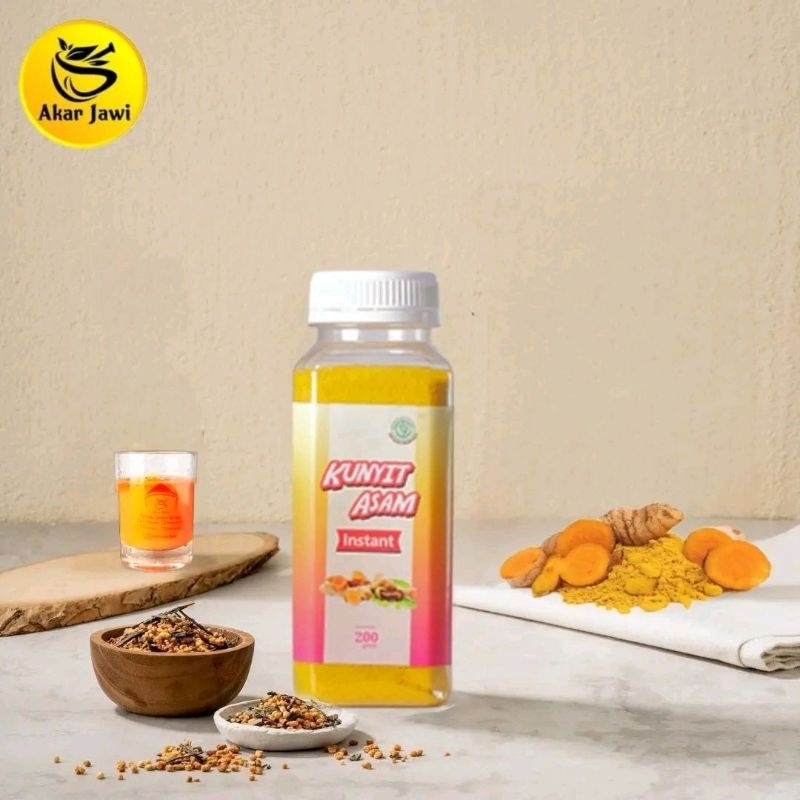 Jual Jamu Instan Sari Kunyit Asem | Minuman Bubuk Tradisional 200g ...