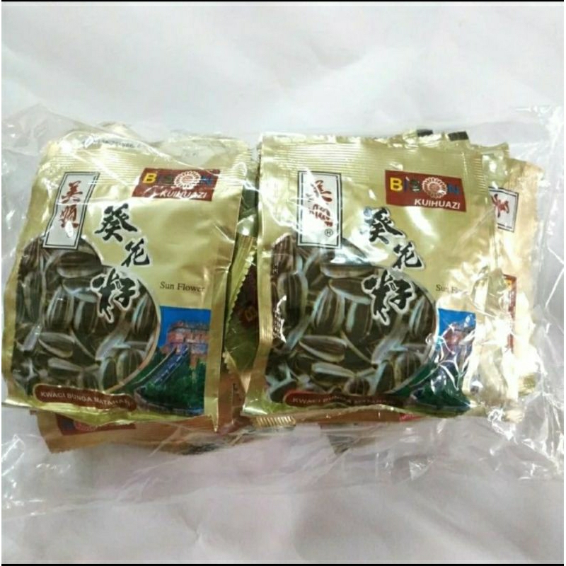 Jual kwaci bunga matahari bison isi 20 bks | kuaci | Shopee Indonesia