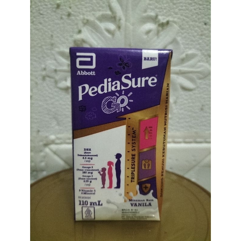 Jual PEDIASURE GO UHT 110ML VANILLA | Shopee Indonesia
