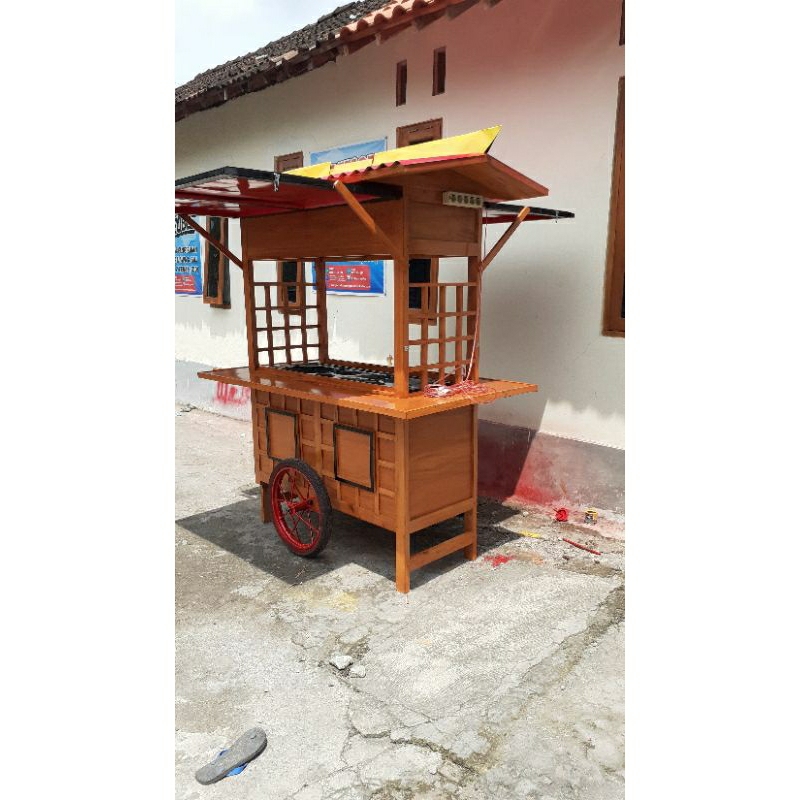 Jual Gerobak Dimsum kekinian / rombong dimsum /gerobak takoyaki / shusi ...