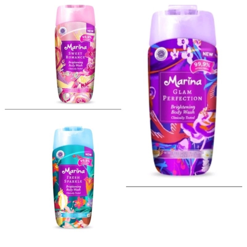 Jual Marina Brightening Body Wash 95ml | Shopee Indonesia