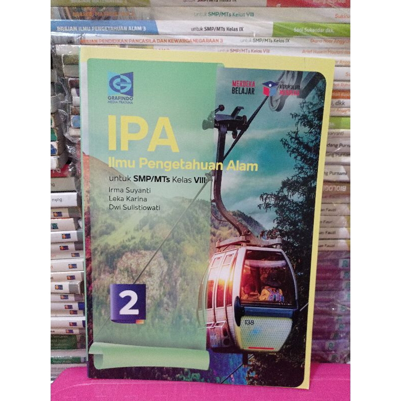 Jual buku kurikulum merdeka IPA ILMU PENGETAHUAN ALAM untuk SMP/ MTs kelas viii (2) GRAFINDO ...