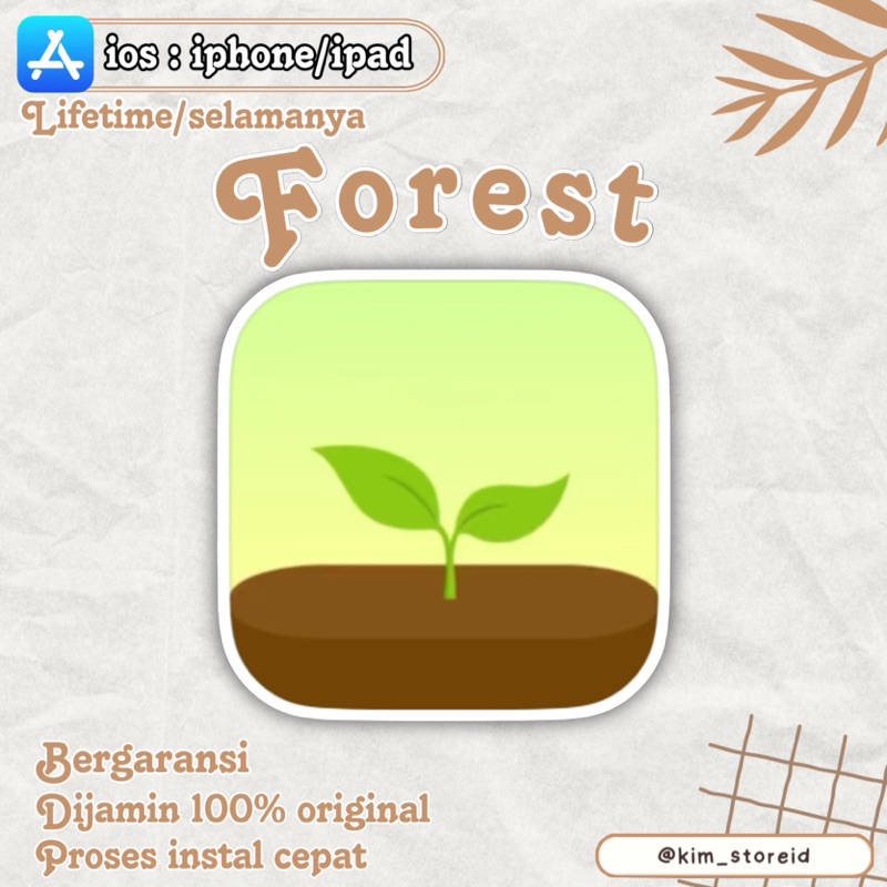 Jual Forest IOS - Selamanya (ORIGINAL) | Shopee Indonesia