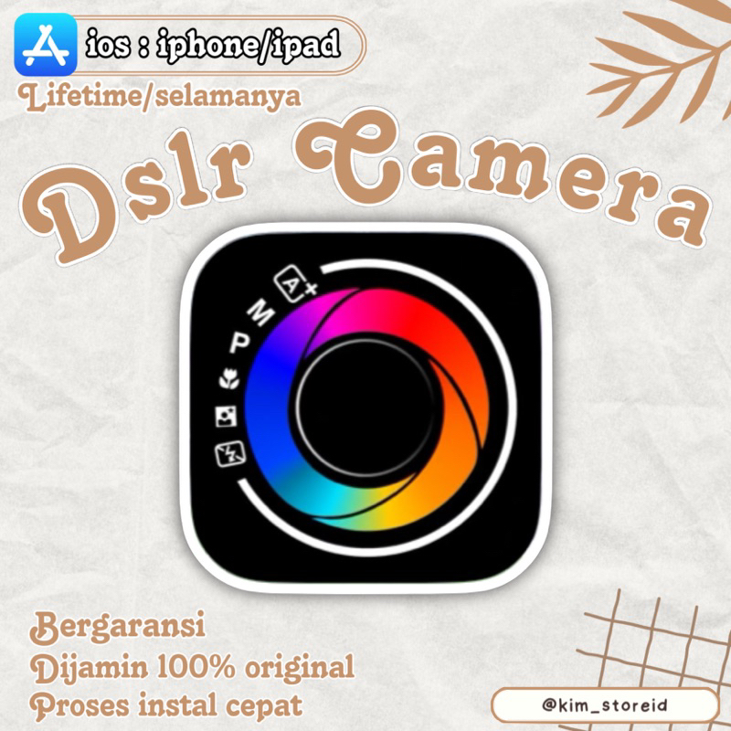 Jual DSLR Camera IOS - Selamanya (ORIGINAL) | Shopee Indonesia