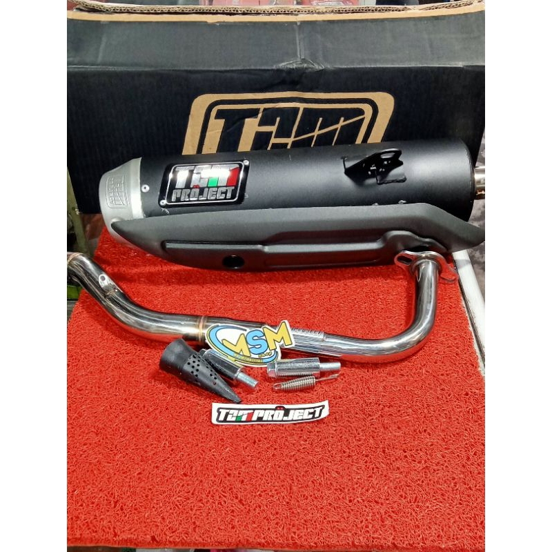 Jual Knalpot TZM Project Kenalpot Vario 125/150 New/Old, Beat, Genio ...