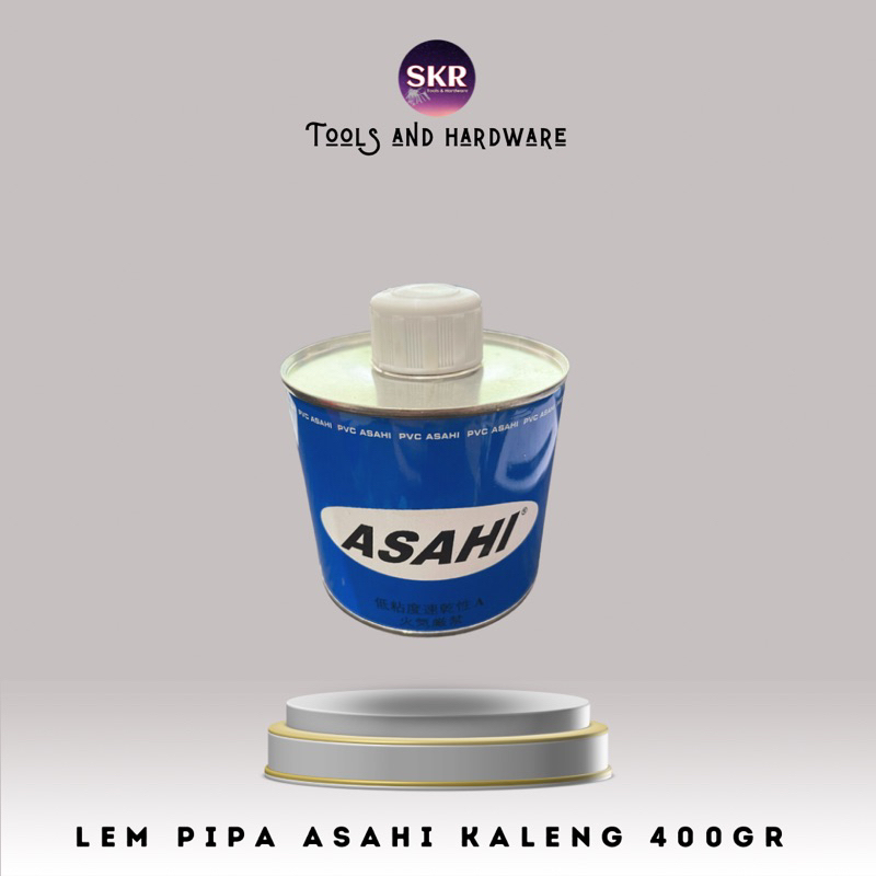 Jual Lem pipa pvc asahi Kaleng 400gr | Shopee Indonesia