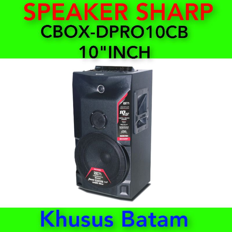 Jual ACTIVE SPEAKER SHARP CBOX-DPRO10CB / Speaker aktif sharp 10 Jual ACTIVE SPEAKER SHARP CBOX-DPRO10CB / Speaker aktif sharp 10