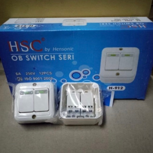 Jual SAKLAR MERK HSC 912 SERI OB | Shopee Indonesia