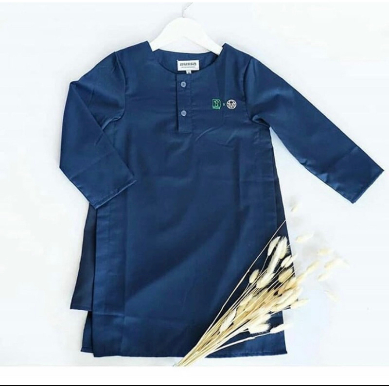 Jual preloved, kurta gamis riamiranda x nussa size XL( usia 10-11th ...