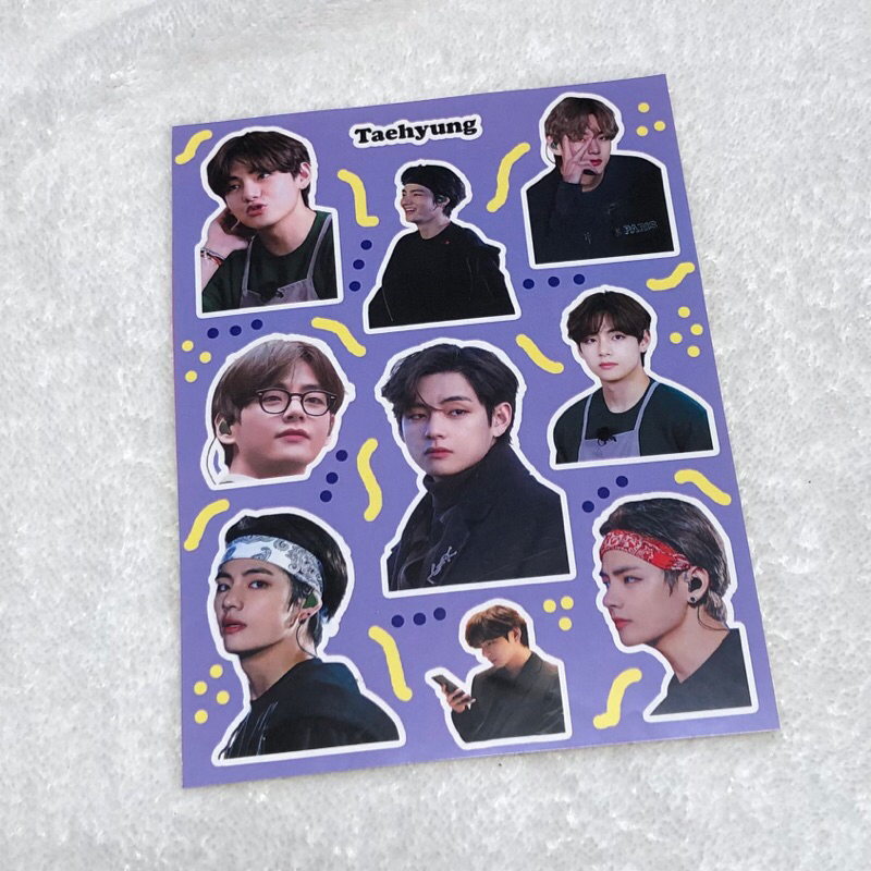 Jual Stiker kpop // Bangtan/ EXO/ NCT Dream/ Stiker custom/ Freebies ...