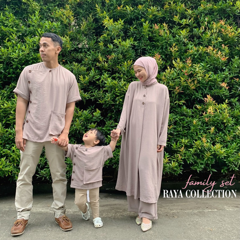 Jual Family Set Raya Sarimbit - Button | Shopee Indonesia