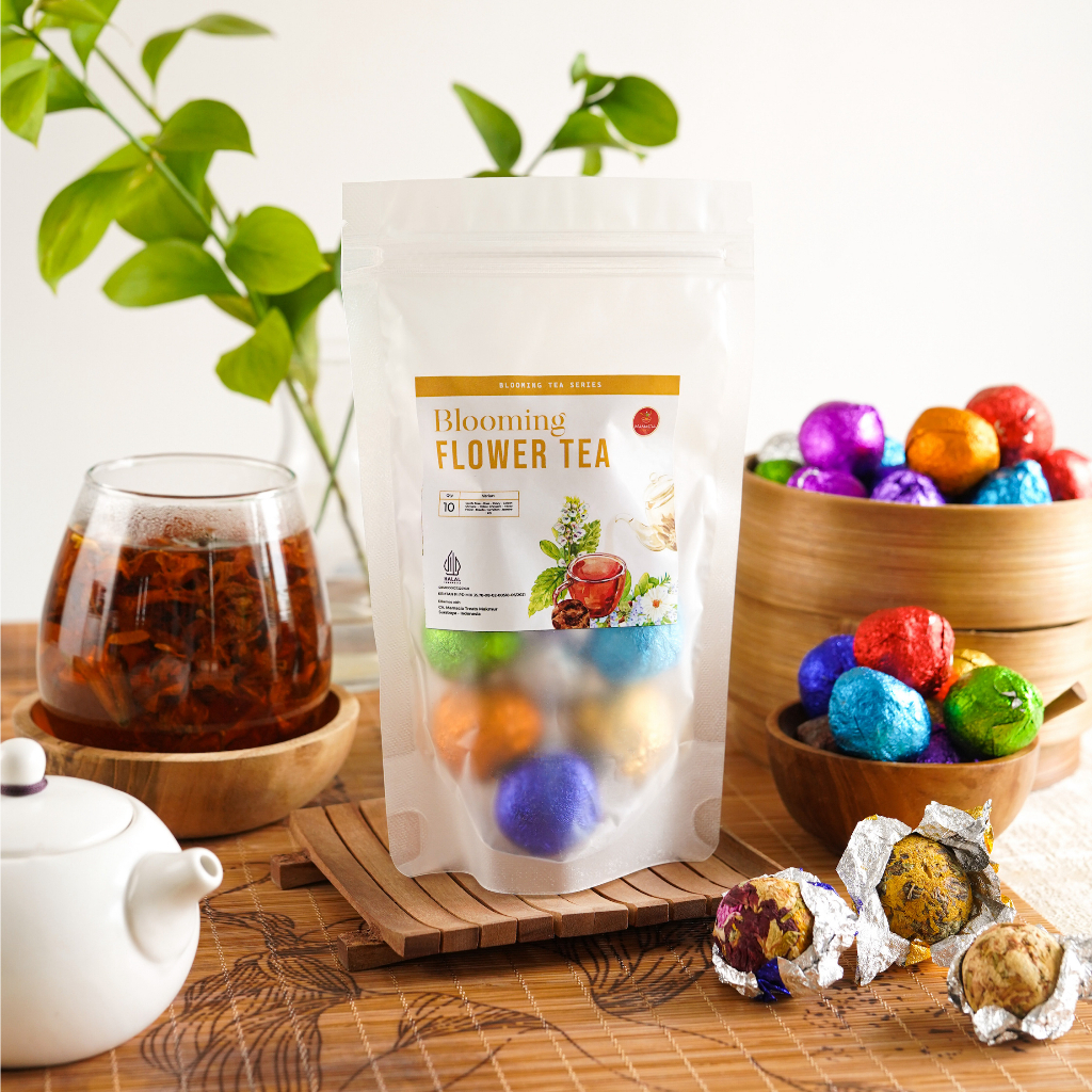 Jual Mamacia Treats Paket Blooming Flower Tea Teh Bunga 10 varian ...