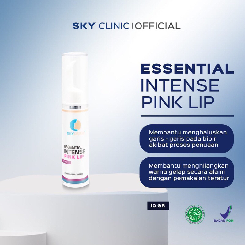 Jual SKYDERM Intense Pink Lips 10 ML | Shopee Indonesia
