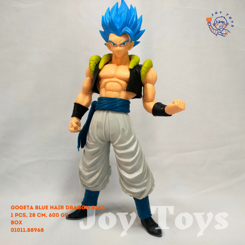 Jual GOGETA BLUE HAIR MEDIUM 1 PCS DRAGON BALL FIGURINE | Shopee Indonesia