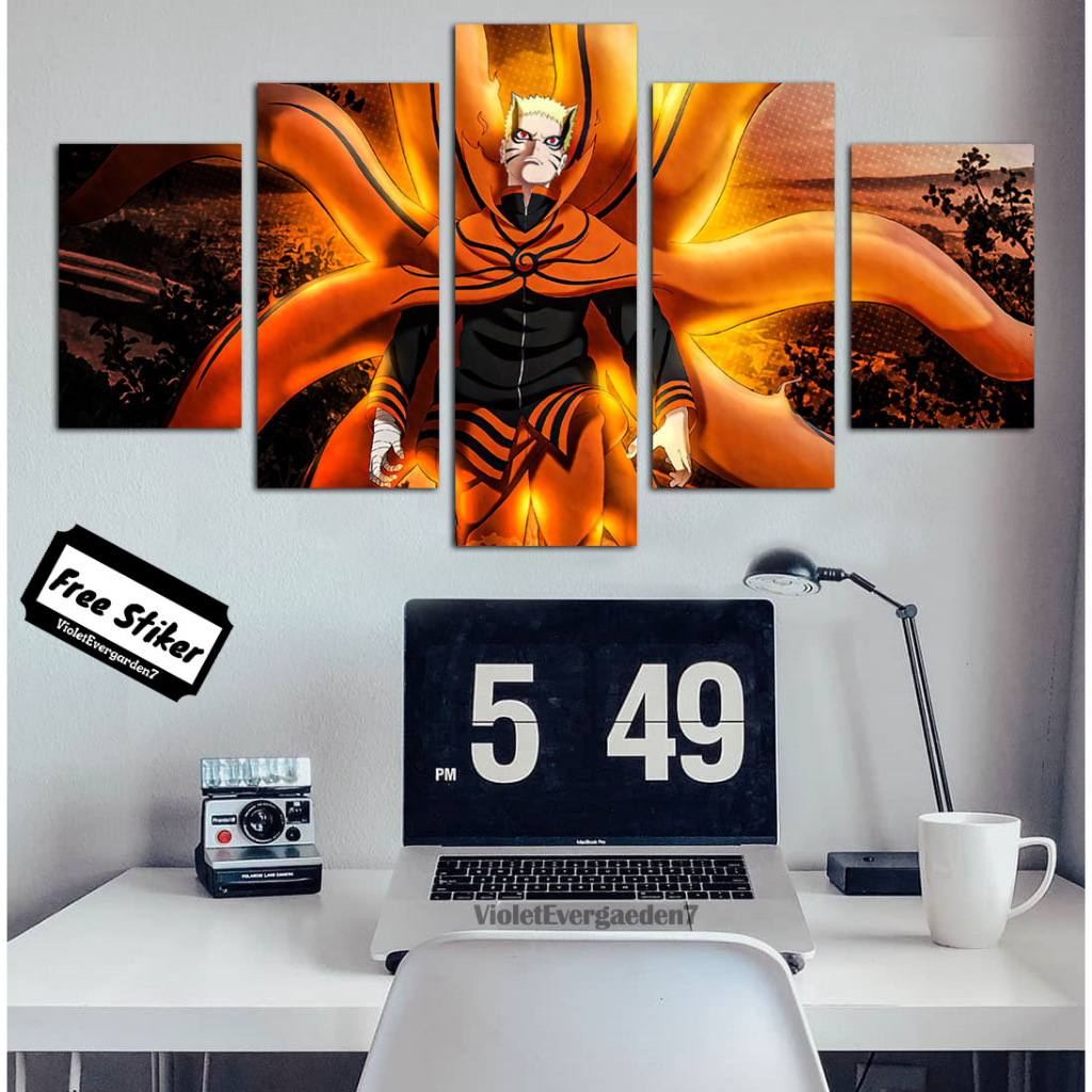 Jual WALL DECOR POSTER DINDING ANIME NARUTO TERBARU/ FREE STIKER ...