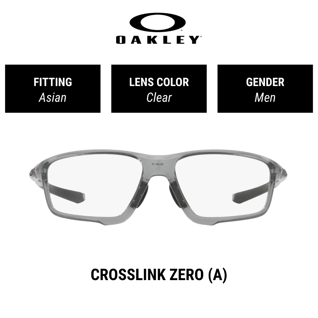 Jual OAKLEY Ophthalmic Crosslink Zero (A) | OX8080 808004 | Asian ...