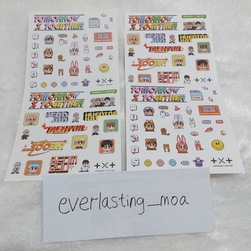 Jual TXT OFFICIAL STICKER ALBUM MINISODE 1 | Shopee Indonesia