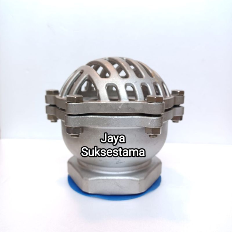 Jual Foot Valve Stainless SS 304 Drat 3" inch SS304 DN 80 | Shopee ...