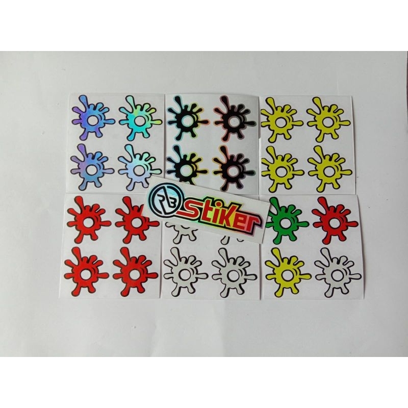 Jual Sticker bercak cutting stiker motor | Shopee Indonesia