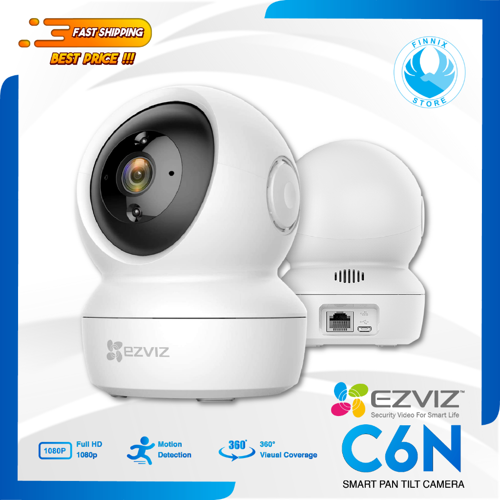 Jual EZVIZ C6N 1080P 2MP / 4MP Home Dome Smart Wireless IP Camera CCTV ...