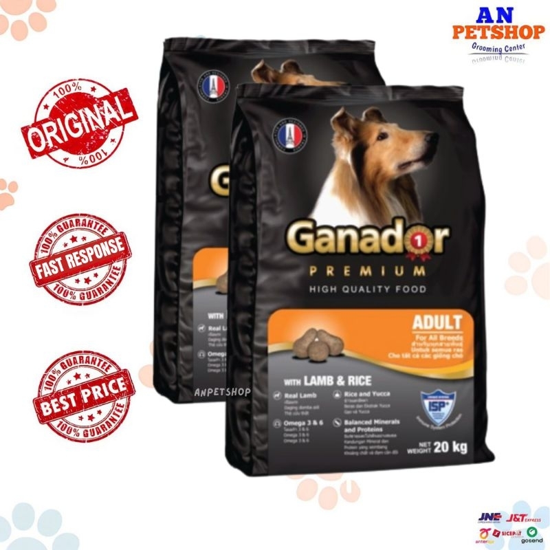 Jual Ganador Adult Lamb & rice 20Kg | Shopee Indonesia