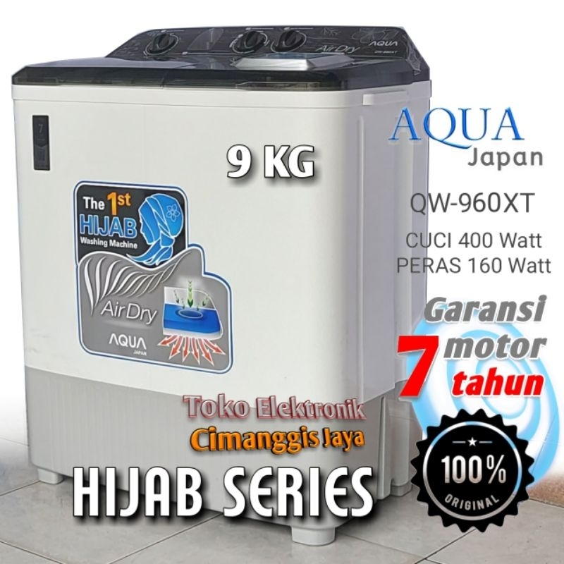 Jual mesin cuci Aqua 2 tabung 7 kg 8 kg 9 kg 10 kg 12 kg | Shopee Indonesia