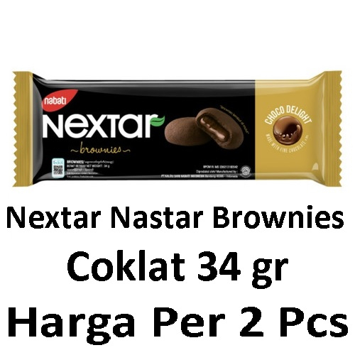 Jual Nextar Nastar Coklat 27 gr Harga Per 2 Pcs | Shopee Indonesia