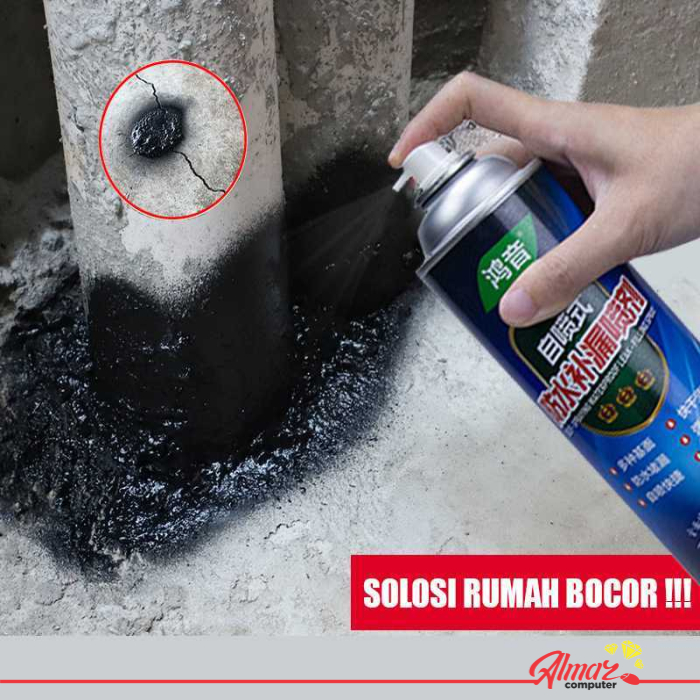 Jual Spray Anti Bocor Ajaib Waterproof Hitam Putih 700 ML | Shopee ...