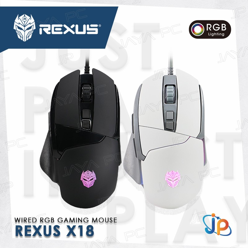 Jual Mouse Gaming Rexus Xierra X18 Rifle Rgb X 18 Macro Gaming Mouse Shopee Indonesia