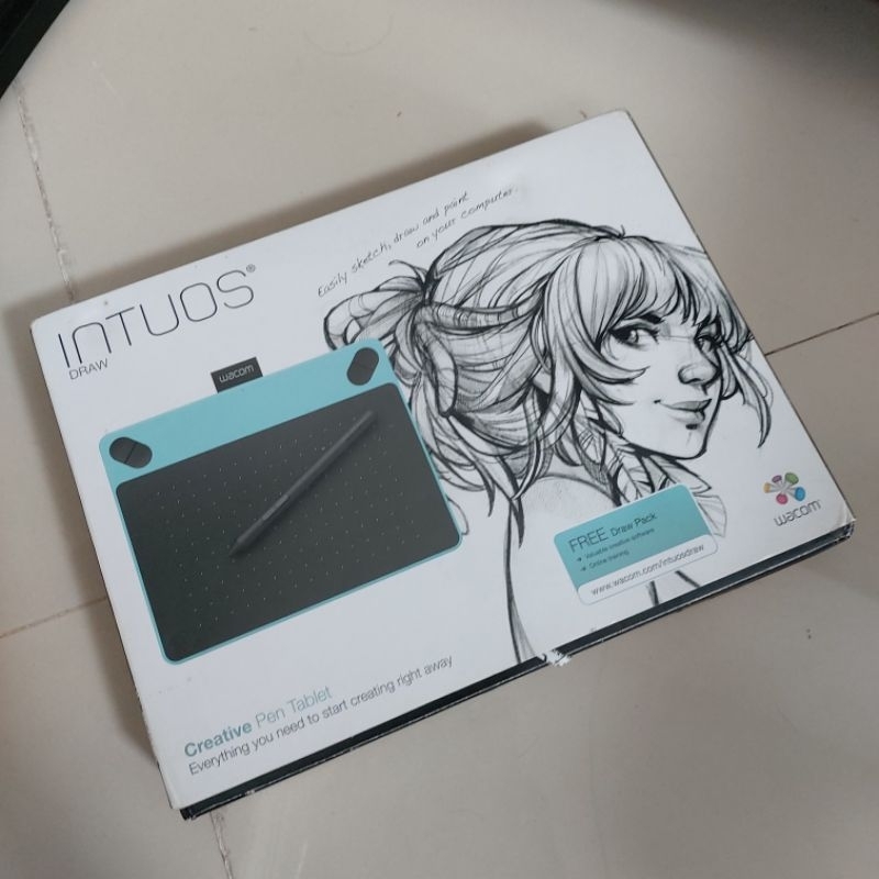 Jual wacom intuos CTL - 490 DRAWING TABLET preloved | Shopee Indonesia