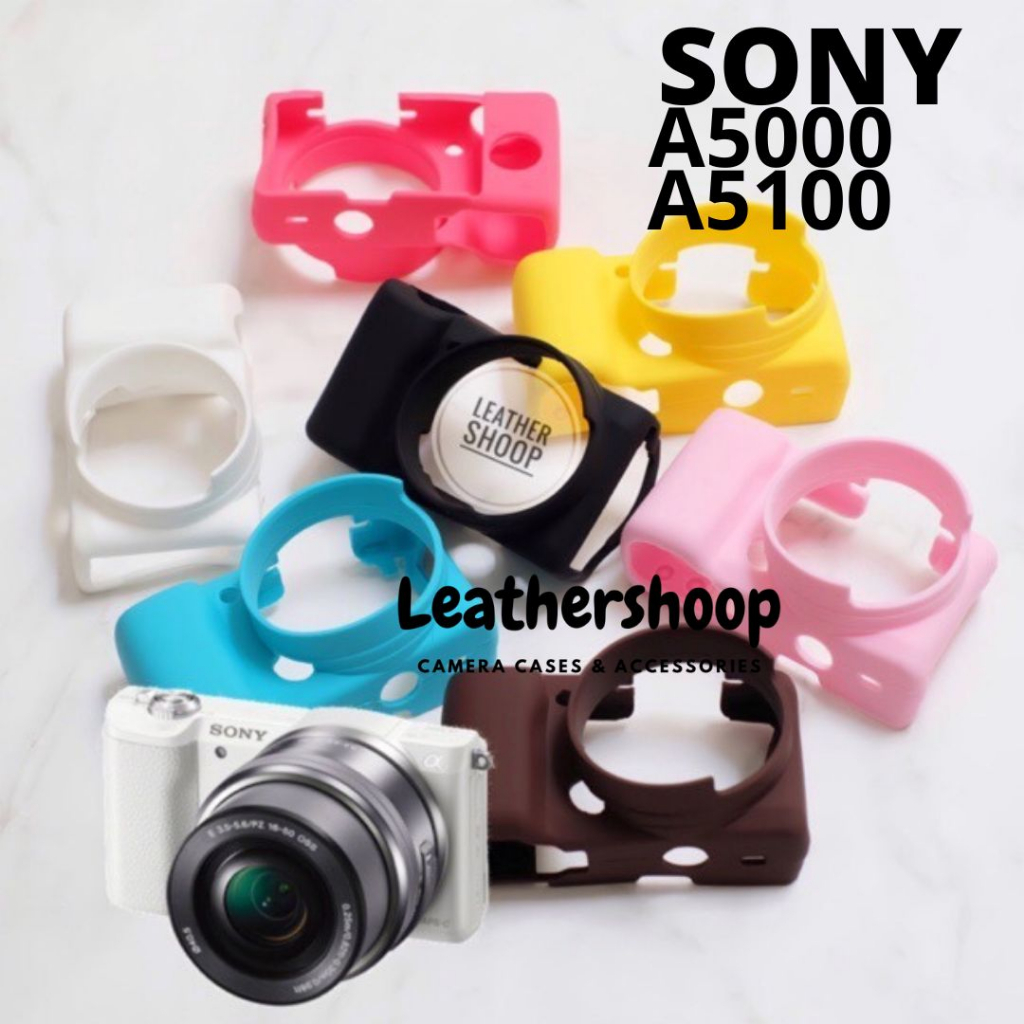 Jual Case Sony A5000 A5100 Silicone case Soft case Alpha 5000 Alpha ...
