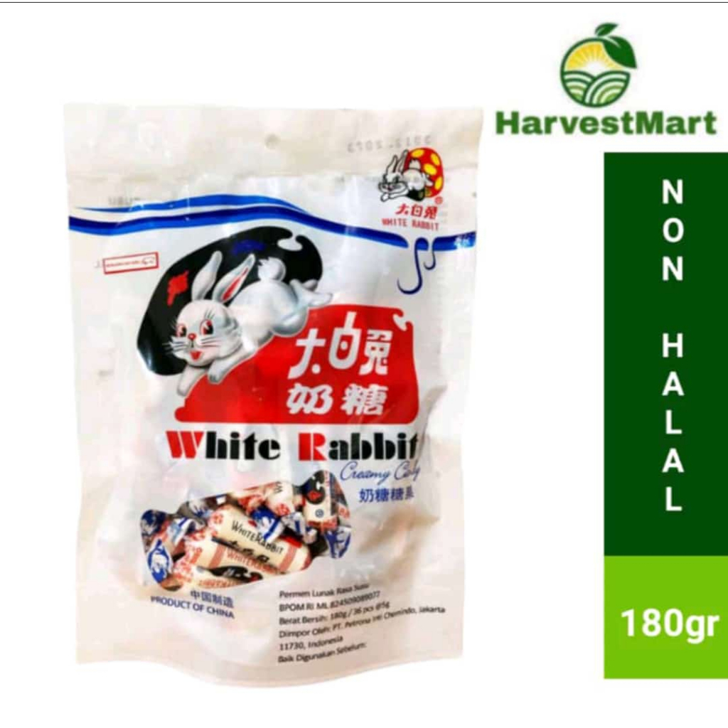 Jual PERMEN WHITE RABBIT CREAMY CANDY ALL VARIANT//HARVESTMART | Shopee ...