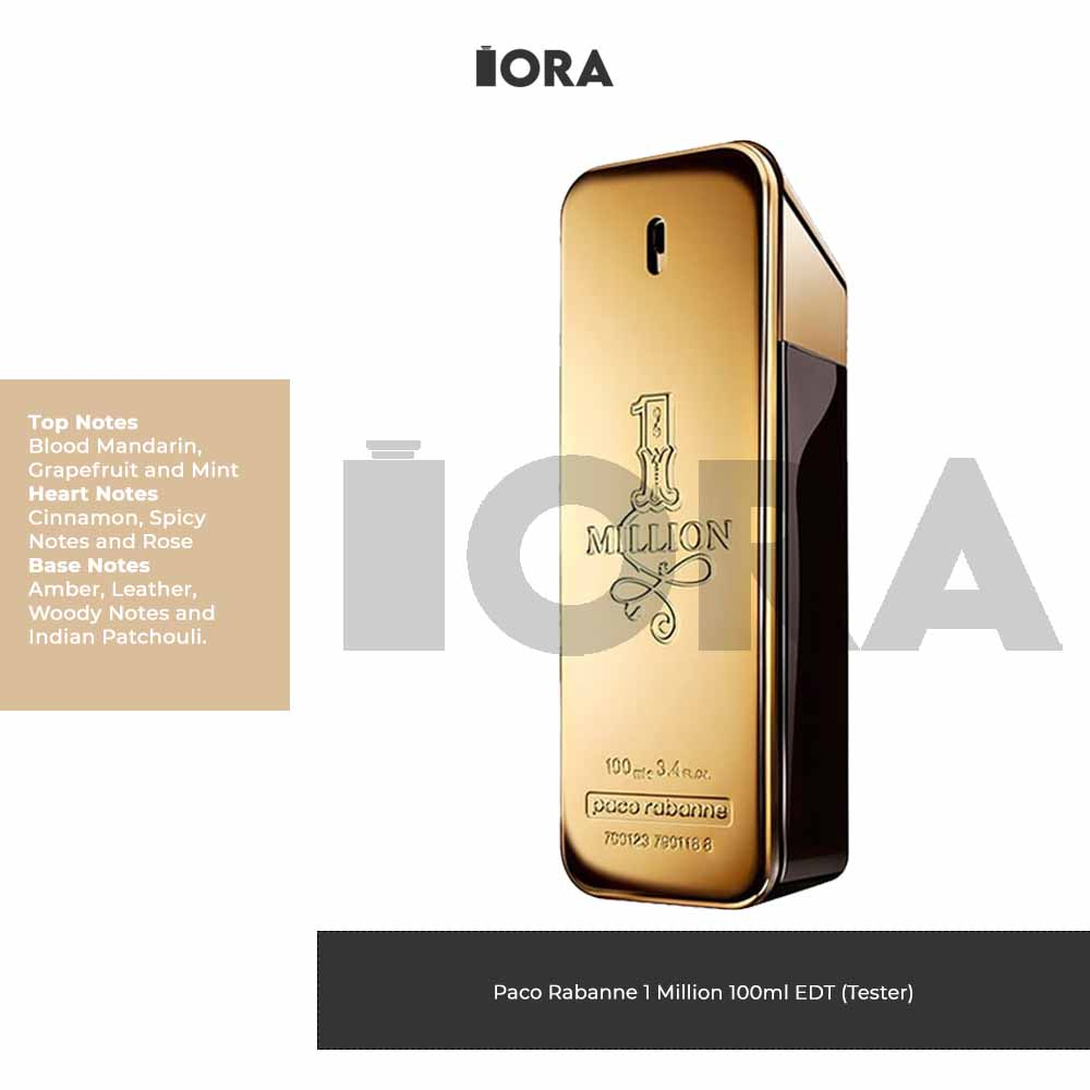 Jual Paco Raban** 1 Million 100ml EDT - Parfum Original | Shopee Indonesia