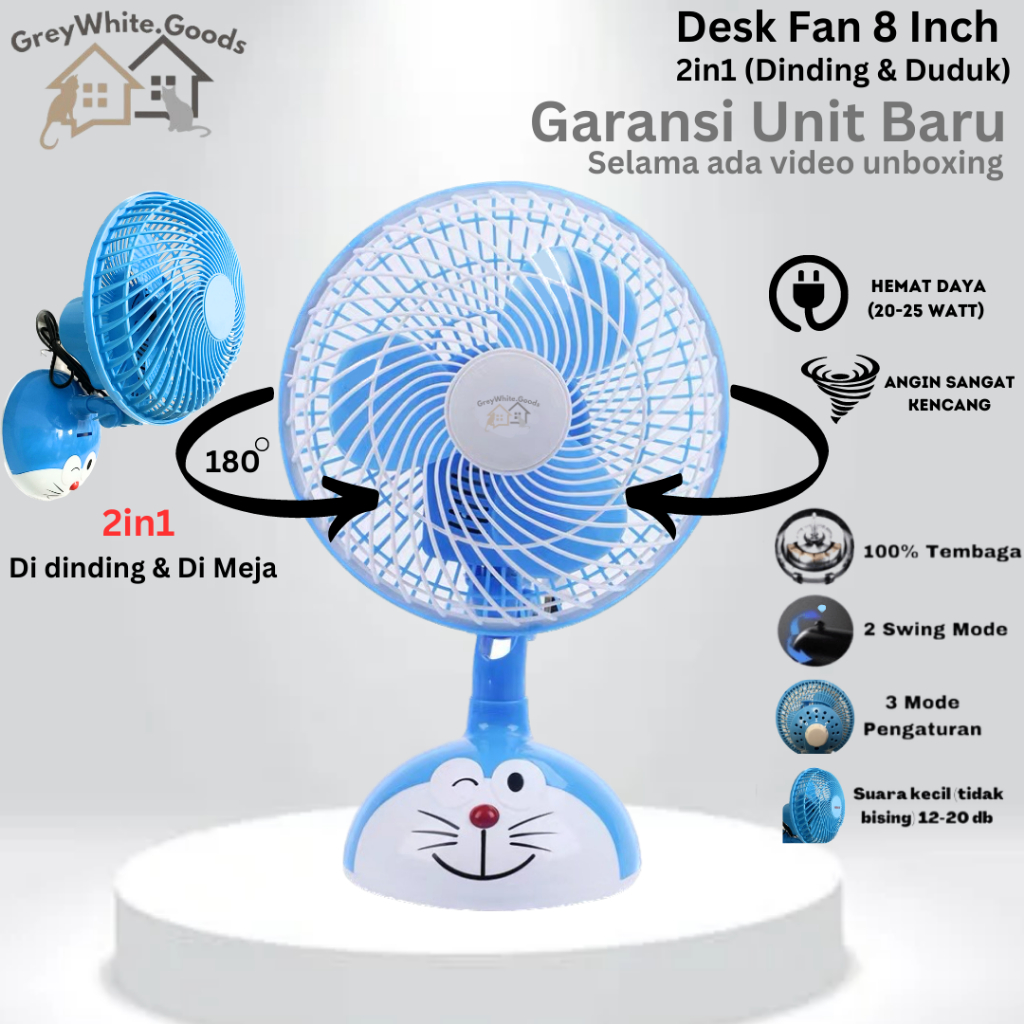 Jual GW Kipas Angin Duduk 12 Inch Hemat Daya | Shopee Indonesia