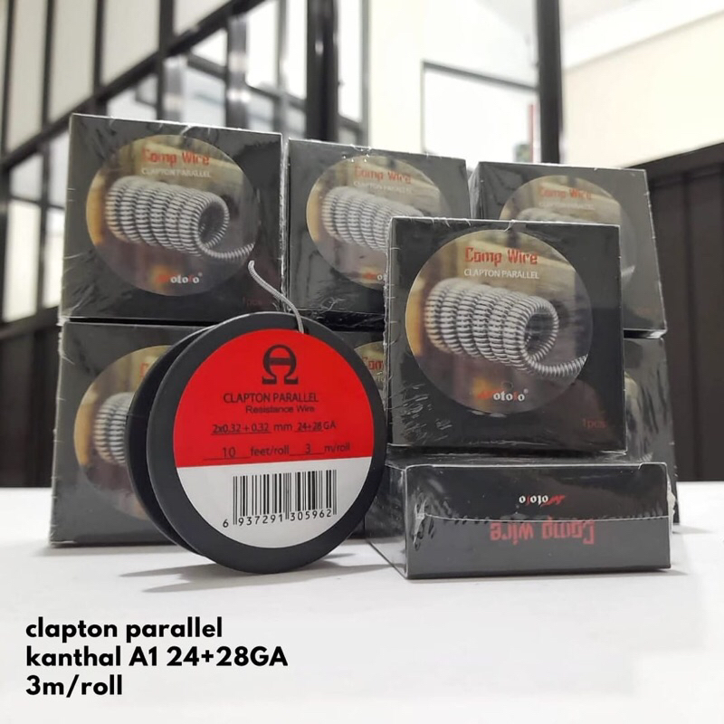 Jual Wotofo Comp Wire Clapton Parallel authentic | Shopee Indonesia